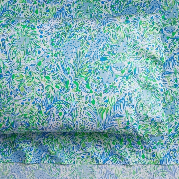 Lilly Pulitzer | Bedding | Nwt Lilly Pulitzer Dandy Lion Organic Cotton ...